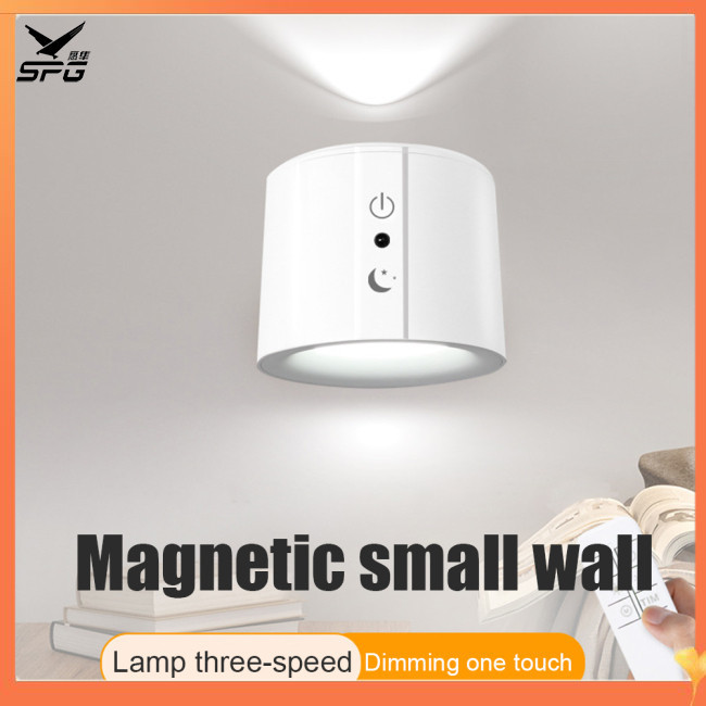Đèn LED SPG, Nhiệt độ 3 màu & Đèn treo tường 3 độ sáng, Cấp độ 360°Xoay đèn tường từ tính, Usb ...