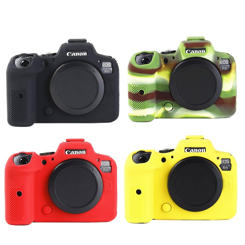 R6 R6II Silicone Armor Skin Case Body Cover Protector Túi máy ảnh DSLR ...