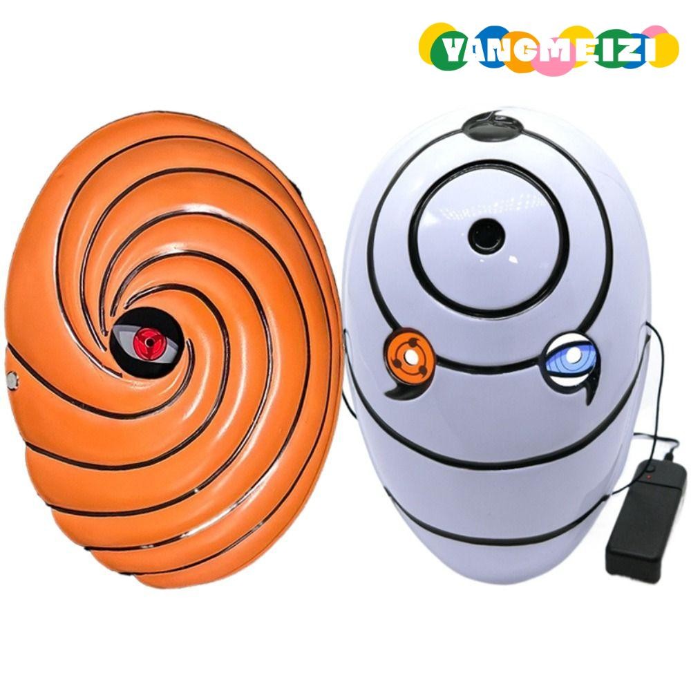 Yangmeizi Glowing Naruto, Cosplay Sasuke Obito Sharingan Face Cover ...