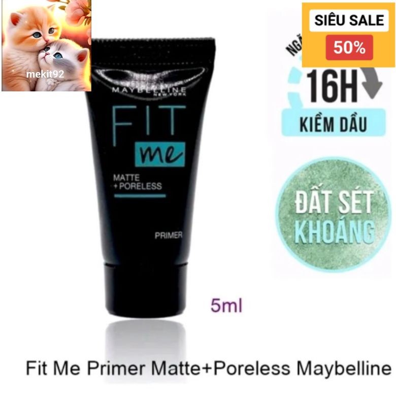 Kem lót Fit Me Primer 5 ml | Shopee Việt Nam
