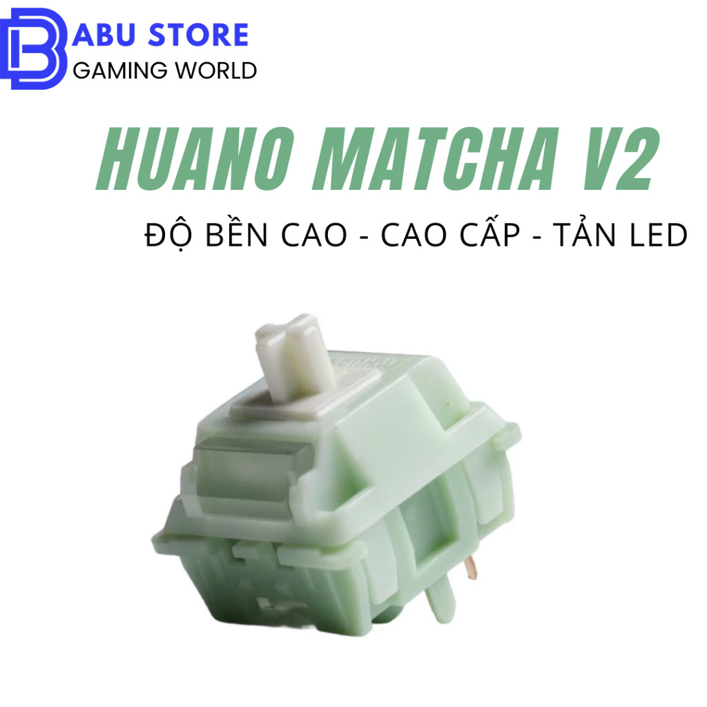 [10 switch] Switch bàn phím cơ Huano matcha latte v2- Caramel v2 - tản ...