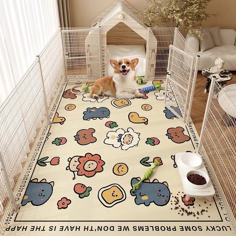 Chống thấm nước tiểu PVC Pet Ground Mat Cat Fence Chống trượt Mat (có ...