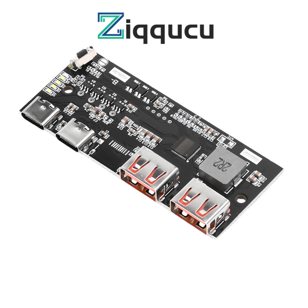 Bo mạch chủ sạc dự phòng ZIQQUCU 22.5W mô-đun nguồn điện di động sạc nhanh DIY lithium sắt ...