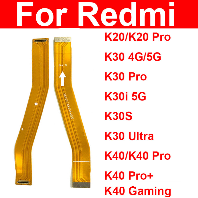 Bo Mạch Chủ Màn Hình LCD Cáp Mềm Cho Redmi K20 K30 K40 Pro Plus K30 4G 5G K30i K30S K30Ultra K40 ...