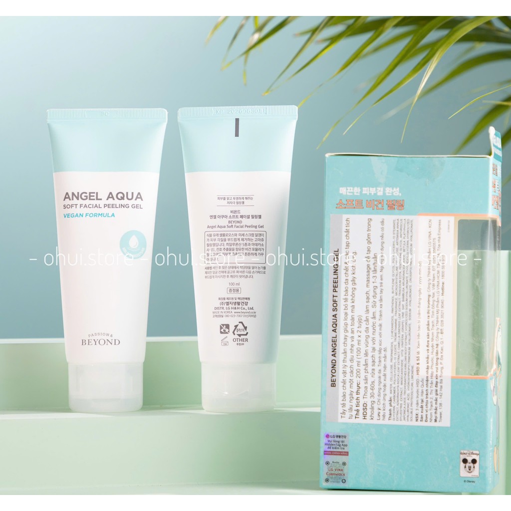 Tẩy tế bào chết vật lý thuần chay Beyond Angel Aqua Peeling Gel Disney - Chính hãng LGVina ...
