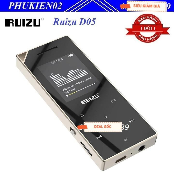 Máy Nghe Nhạc MP3 Bluetooth Ruizu D05 Bộ Nhớ Trong 8GB | Shopee Việt Nam