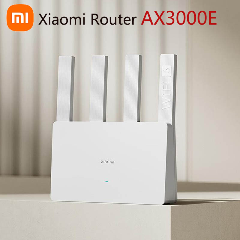 Bộ định tuyến Xiaomi AX3000E WiFi6 2976Mbps 2.4G / 5GHz Cổng DAN / LAN ...