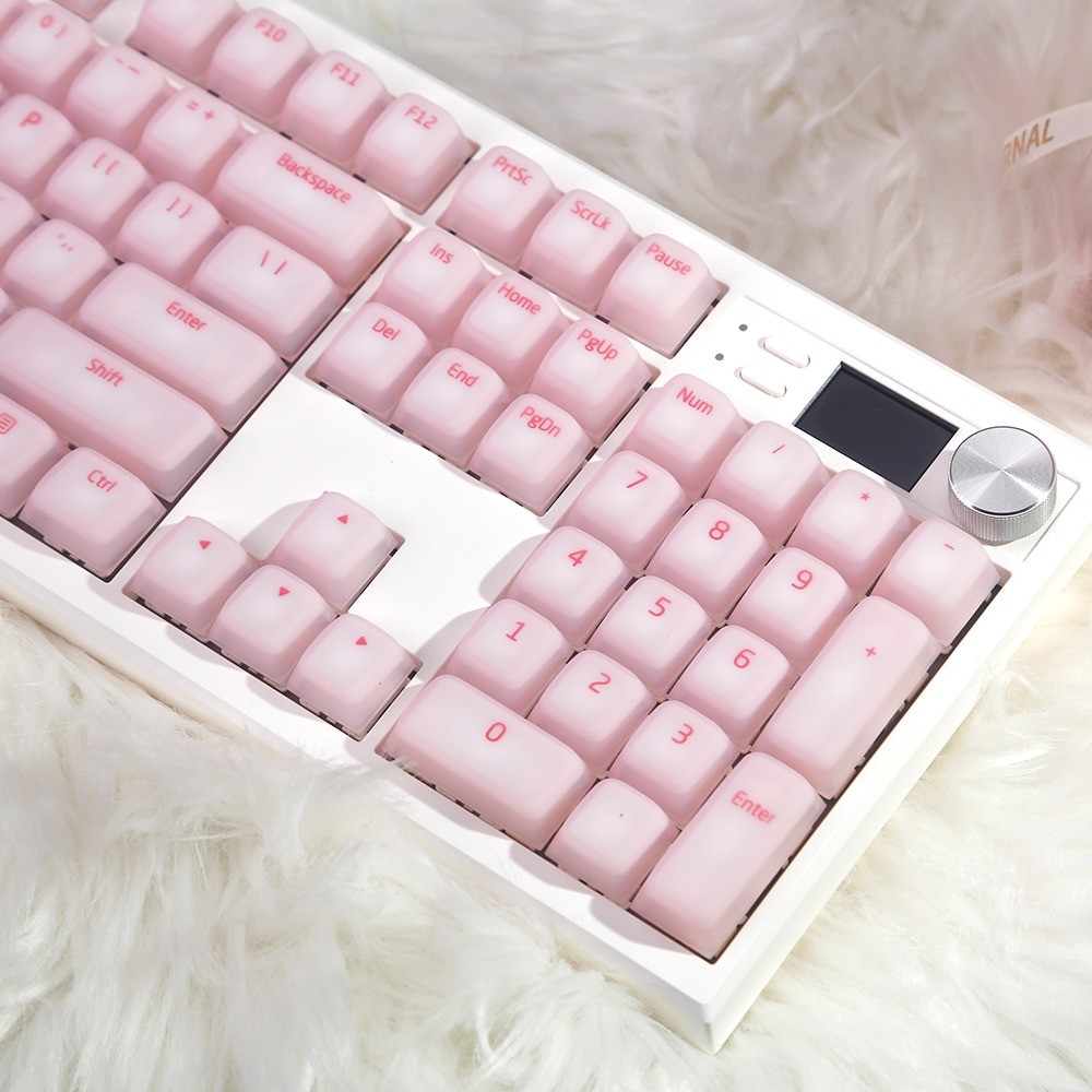 Nogi Silicone Hồng Keycaps Cherry Profile 113 Phím PC Keycap Bàn Phím ...