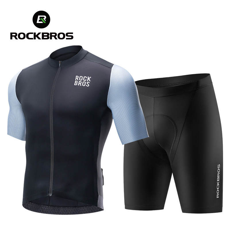 Rockbros Áo Đi Xe Đạp Và Quần Short Nam Nhẹ Thoáng Khí Xe Đạp Quần Short Jersey 3 Túi Chống Trơn ...