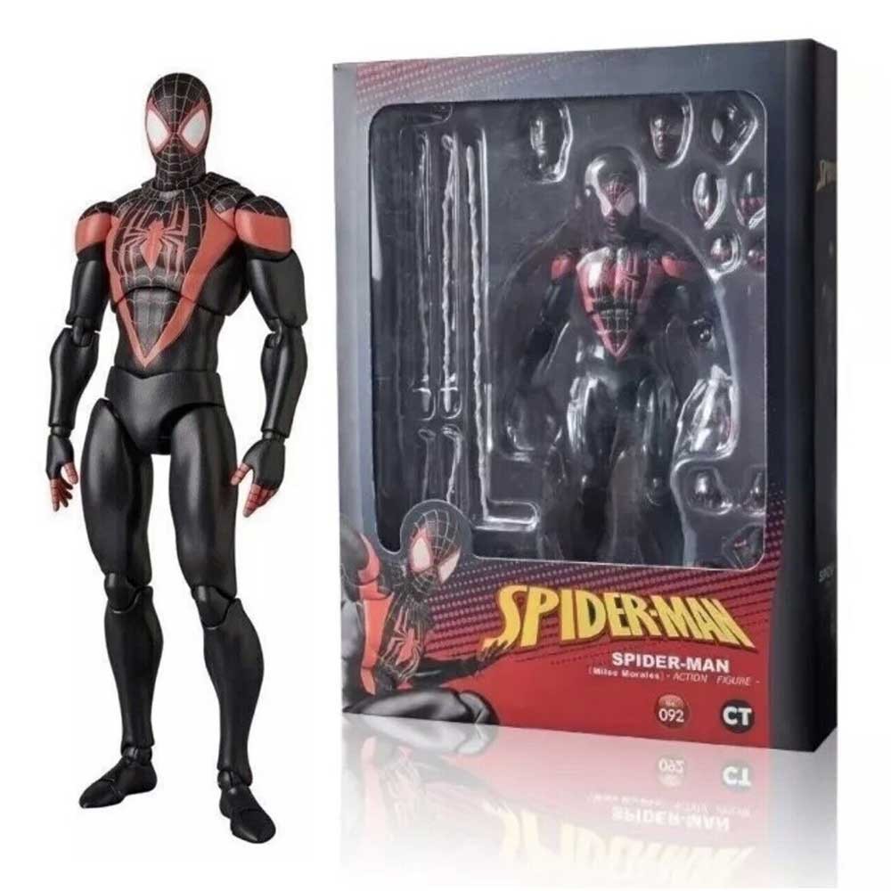 New CT Toys Miles Morales Action Figure Ver MAF092 Collection Mafex ...