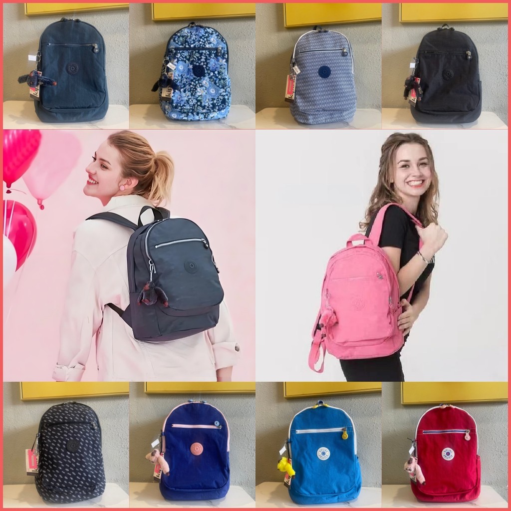 Kipling Nữ Ba Lô Trung Bình CHALLENGER Nylon Chống Thấm Nước Học Sinh ...