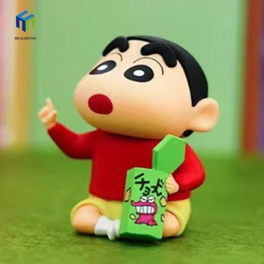 Healmeyou Shin-Chan Nhân Vật Hành Động, Búp Bê PVC Trang Trí Máy Tính ...