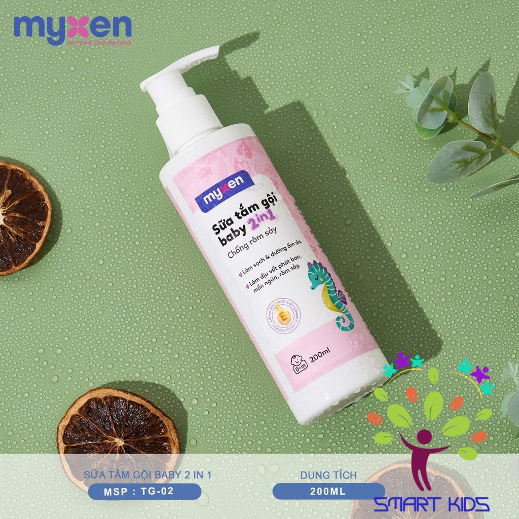 Sữa Tắm Gội Baby 2in1 MYXEN 200ml | Shopee Việt Nam