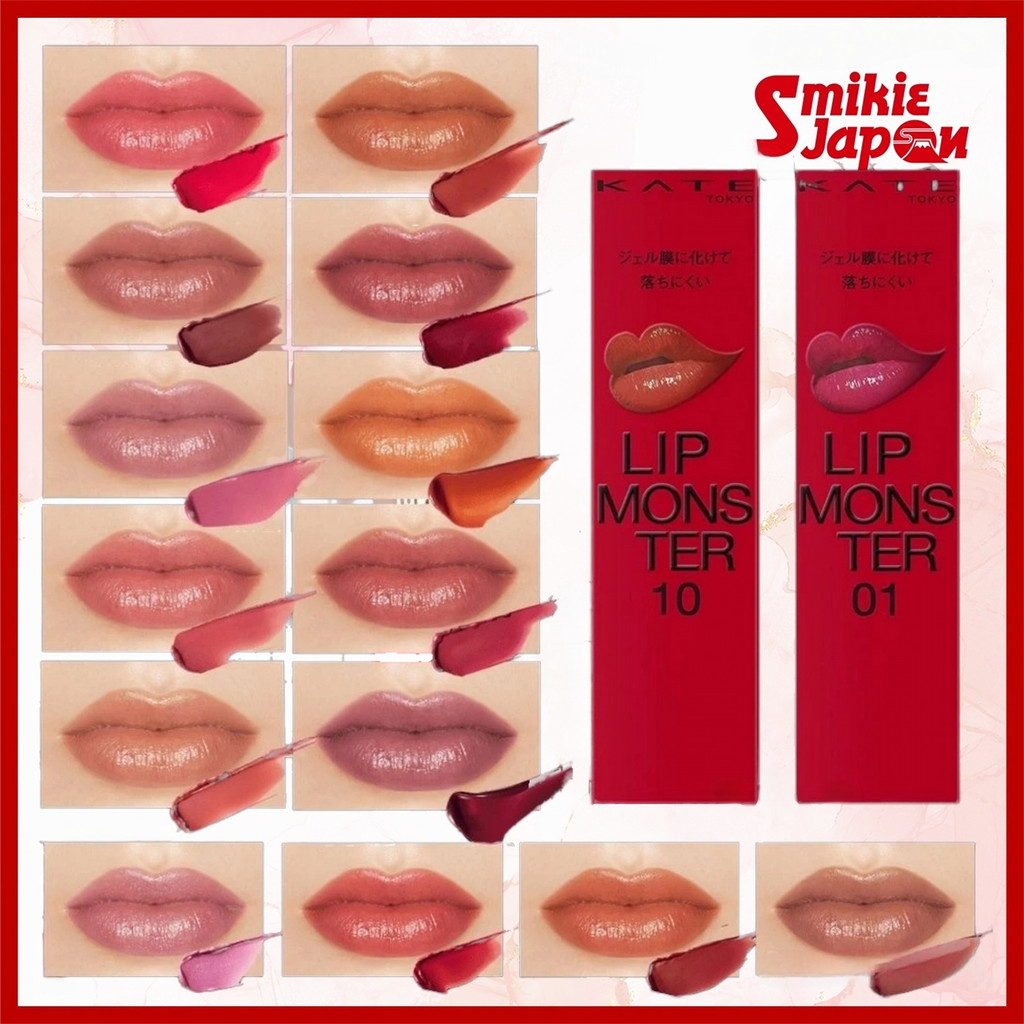 Kanebo KATE Kate Tokyo Lip Monster 14 Colors 3.0g A long-lasting lipstick Vivid coloration ...