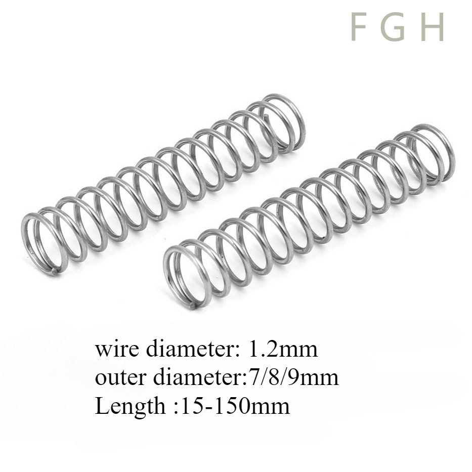 [Fghyt-1] Lò xo nén inox 304 (đường kính dây 1,2mm, đường kính ngoài7 ...
