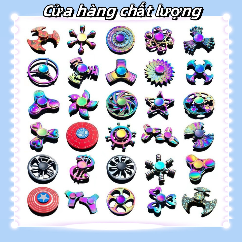 SPINER BẰNG KIM LOẠI Con Quay Đồ Chơi Fidget Spinner Bằng hợp kim kẽm ...
