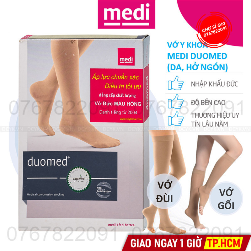 Vớ Y Khoa Chân Medi Duomed | Tất Suy Giãn Tĩnh Mạch Doumed (Vớ Đức) | Shopee Việt Nam