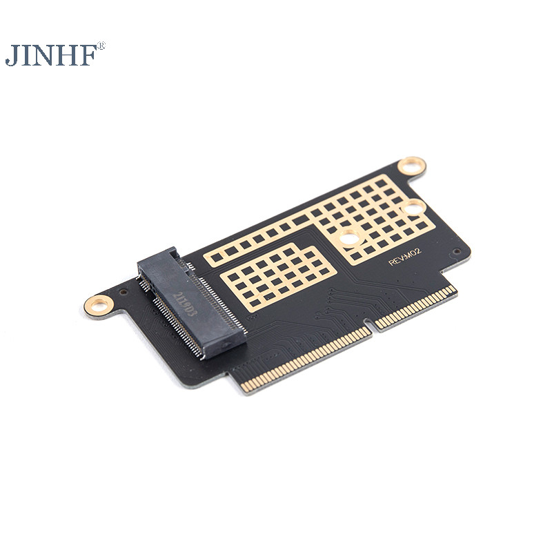 Jinhf NVMe M.2 NGFF SSD Adapter Cho 2016 2017 13 "MacBook Pro A1708 ...