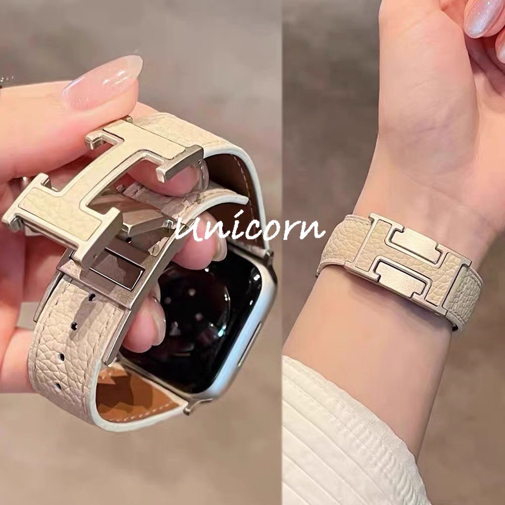 Dây Da Cho Apple Watch Band 40mm 41mm 45mm 44mm 42 Ultra 49mm 46mm Vòng ...