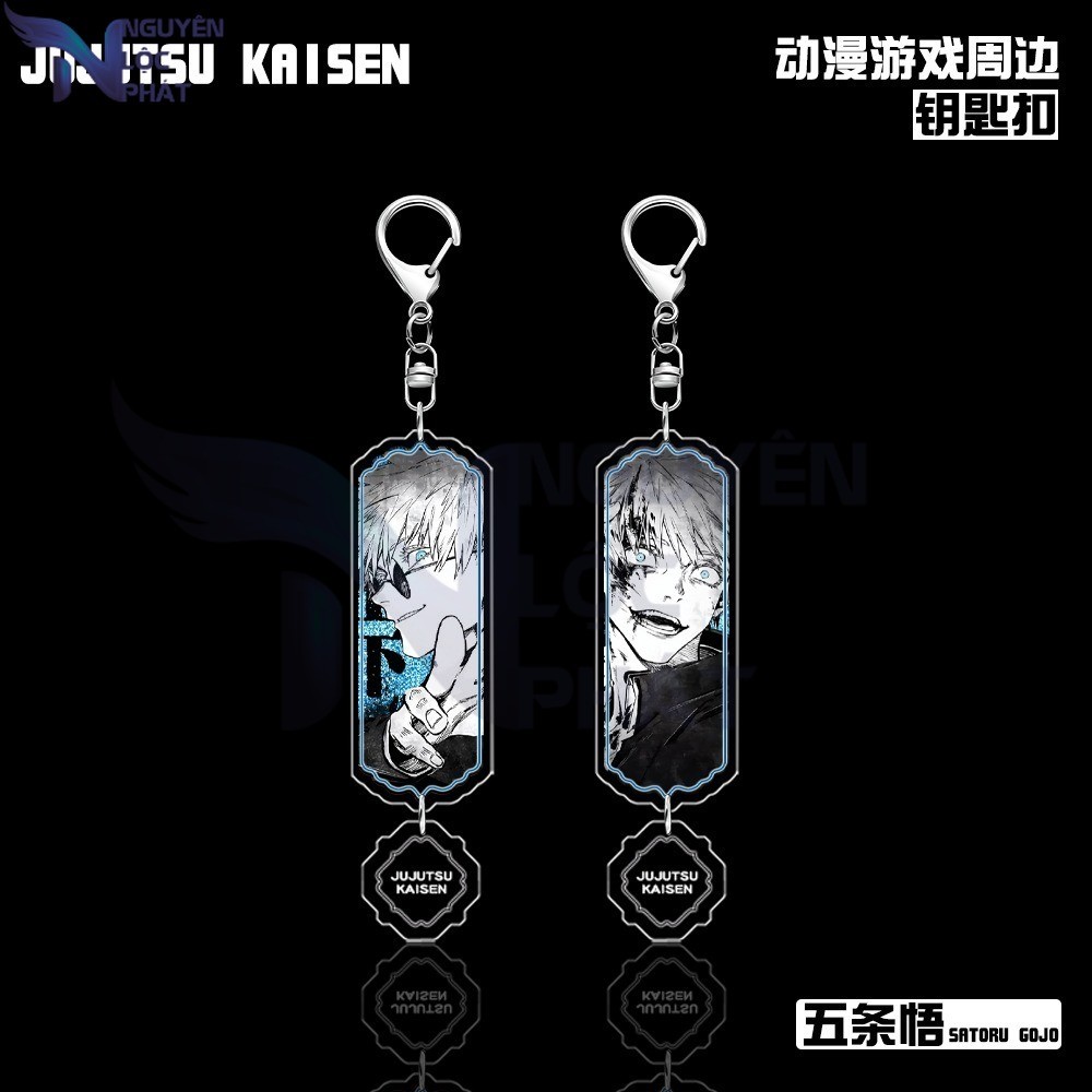 Anime Jujutsu Kaisen Gojo Satoru Mặt Dây Chuyền Hình Acrylic Móc Khóa ...