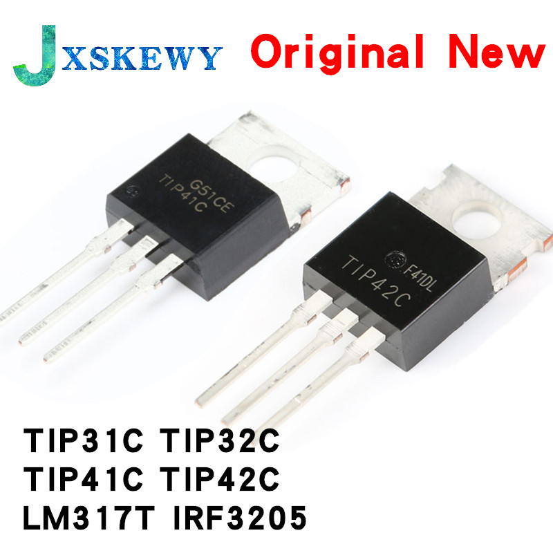 10 CHIẾC TIP31C TIP32C TIP41C TIP42C LM317T IRF3205 TIP31 TIP32 TIP41 ...