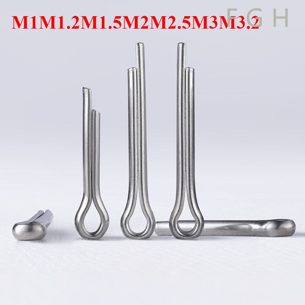 [Fghdw-1-y] Chốt chẻ INOX 304 các loại M1M1.2 M1.5 M2M2.5 M3M3.2 | Shopee Việt Nam