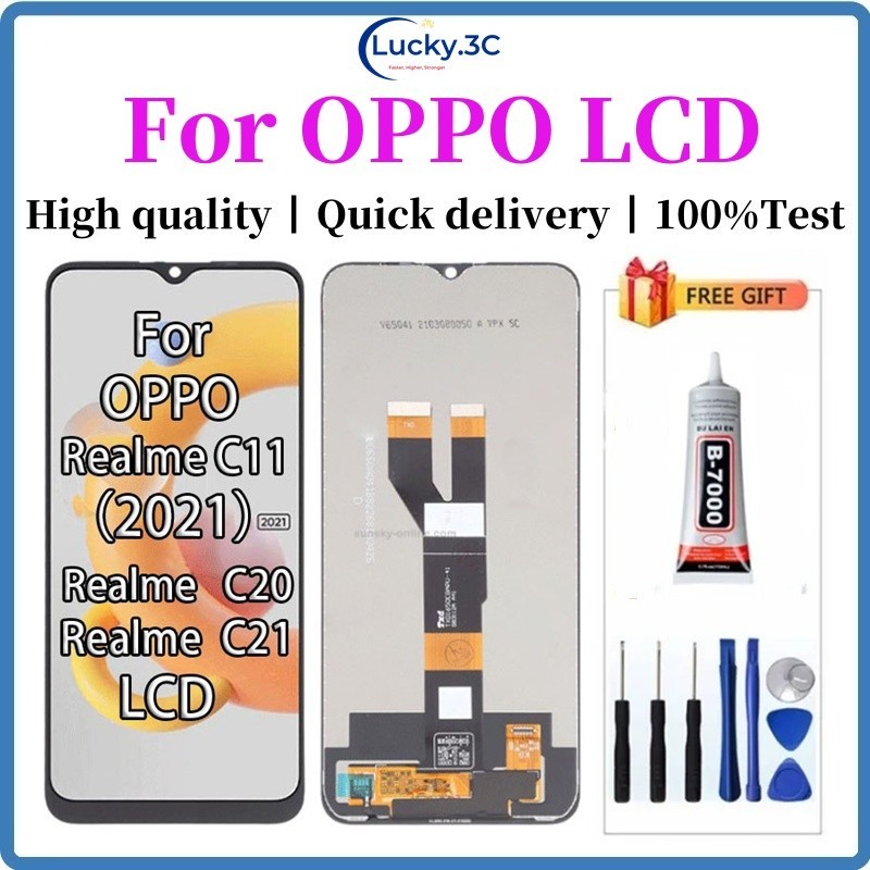 Dành Cho OPPO Realme C11 (2021) Realme C20 C21 lcd Màn Hình Cảm Ứng Kỹ Thuật Số Màn Hình Hiển ...