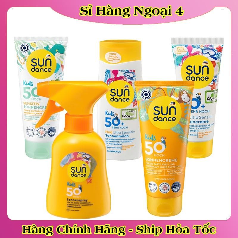 Kem chống nắng cho bé Sundance, Bubchen Kids SPF 50 an toàn với trẻ sơ sinh của Đức -Date mới Đủ ...