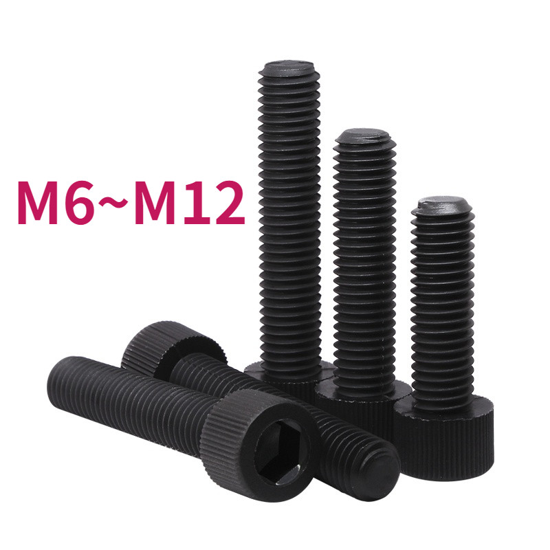 [Hnk] M8 / m10 / m12 Vít Nhựa Đen Đầu Hình Trụ Vít PA66 Nylon Lục Giác Ổ Cắm Vít | Shopee Việt Nam