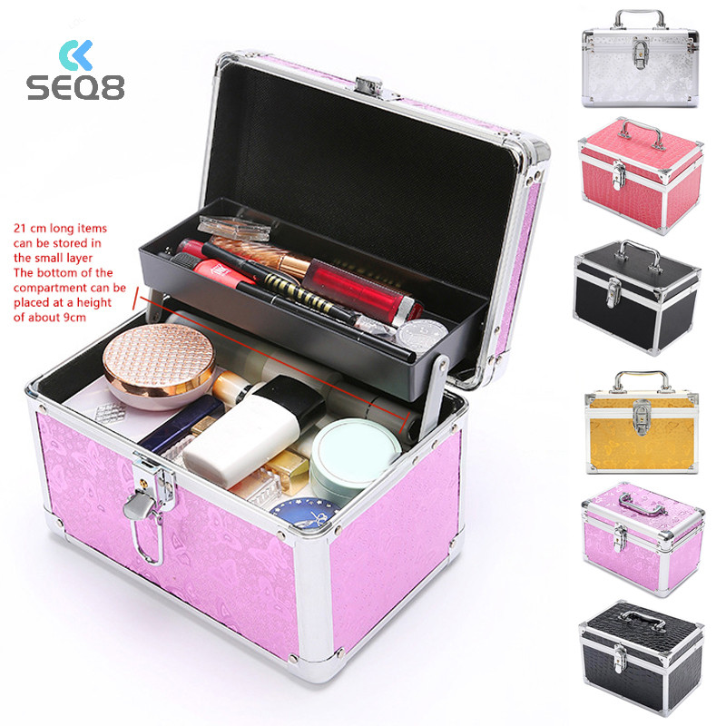 [Seq8] Hộp đựng mở rộng lông mi Cilia Hộp đựng mỹ phẩm trang điểm Lashes Hộp dụng cụ trang điểm ...