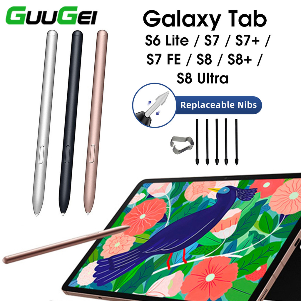 Guugei Stylus S Pen Dành Cho Samsung Galaxy Tab S6/S6 Lite/S7/S7+/S7 FE/S8/S8+/S8 Ultra | Shopee ...