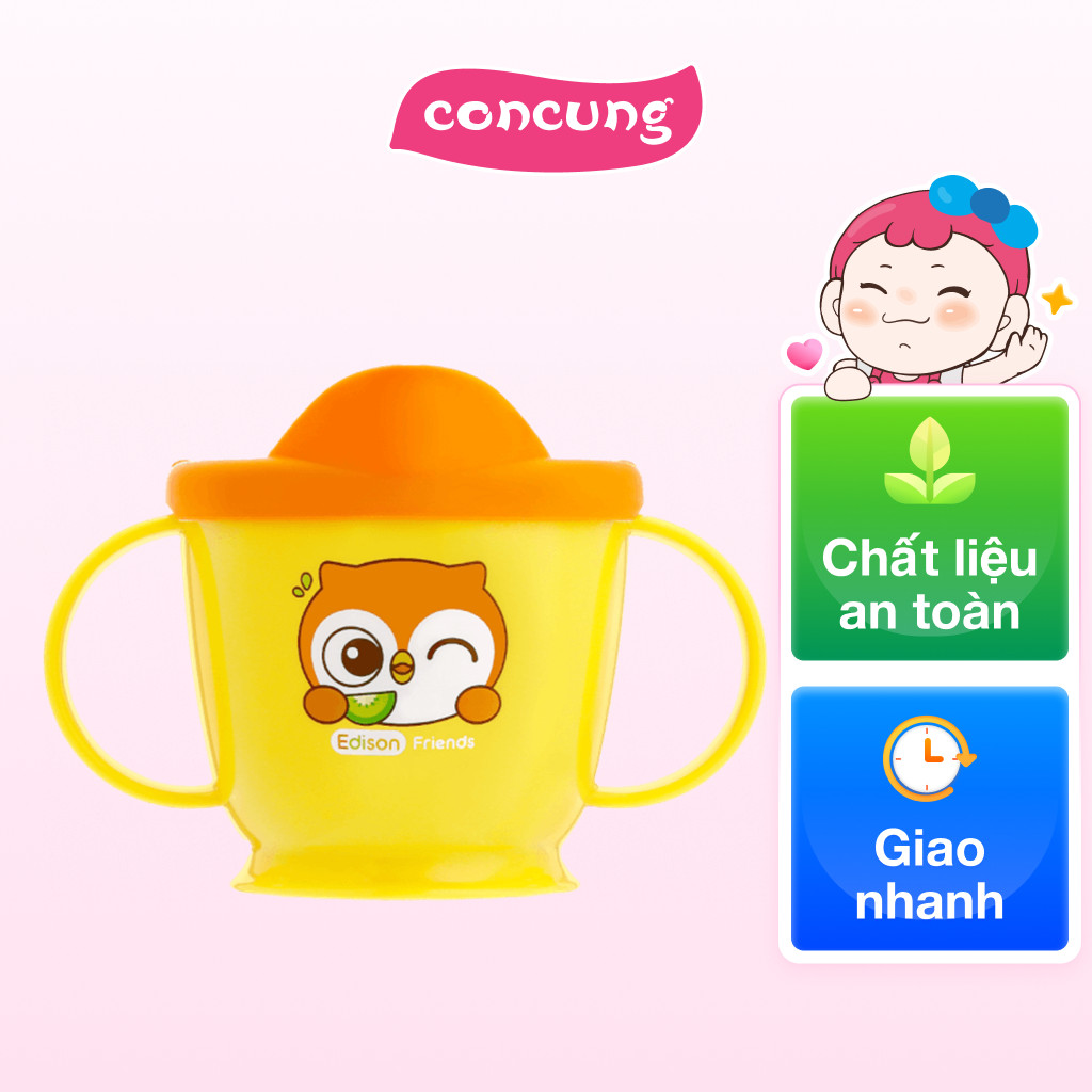 Ly tập uống inox có tay cầm Edison (Vàng) | Shopee Việt Nam