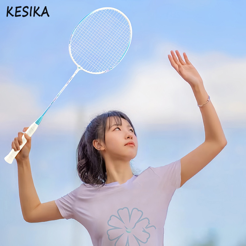 Vợt cầu lông co giãn cao bền màu KESIKA Macaron dành cho người mới bắt ...