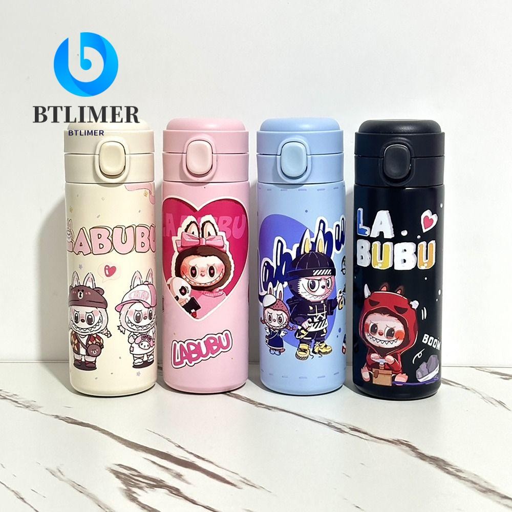 Btlimer Labububupu Cup, Bình nước giữ nhiệt bằng thép không gỉ 304 420ML, Cốc uống nước trực ...