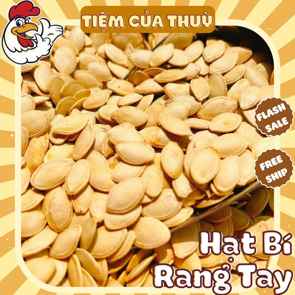 500G Hạt Bí Rang Muối Hạt Đẹp Loại 1, Hạt Bí Rang Muối Thơm Ngon, Đồ ăn ...