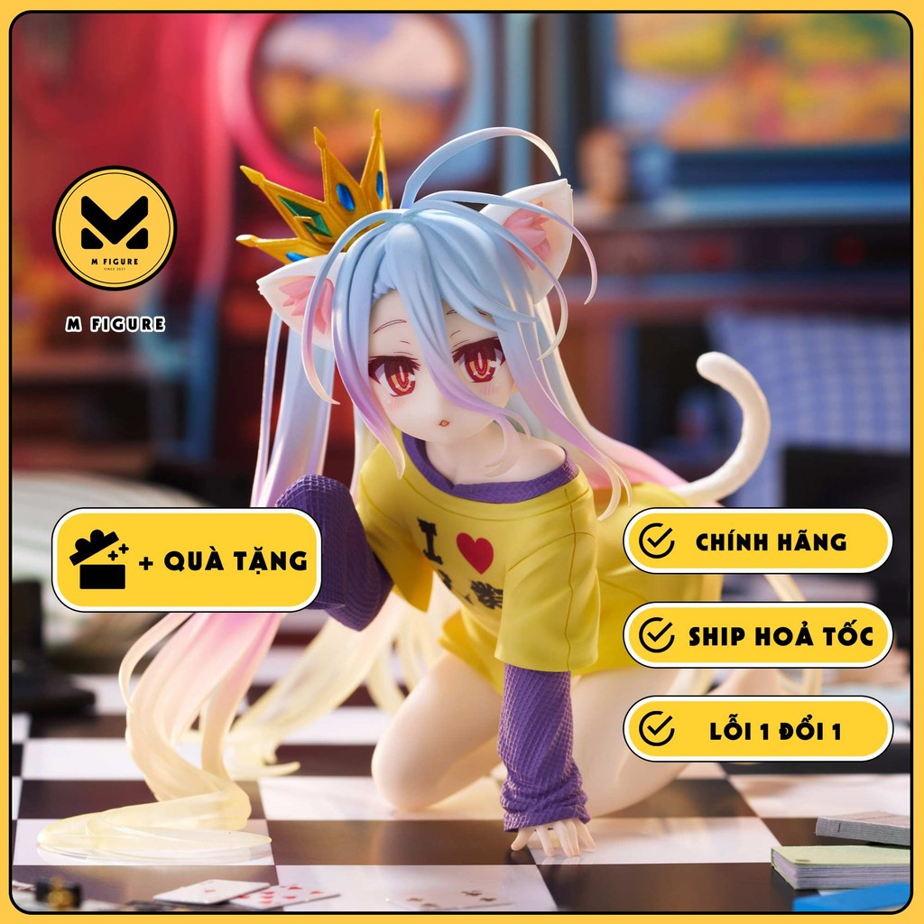MÔ HÌNH Shiro - No Game No Life - Desktop Cute - Nekomimi T-Shirt ver ...
