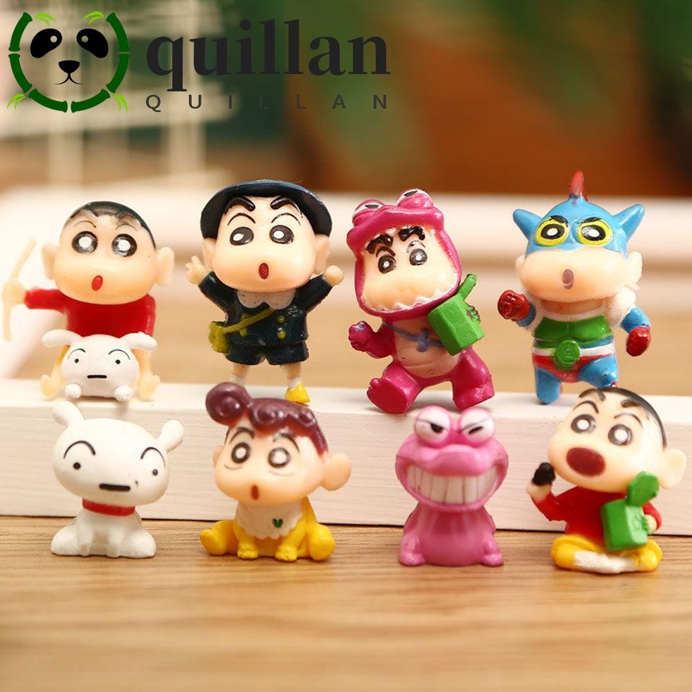 Set 8 Mô Hình Shin Cậu Bé Bút Chì Shin Chan diy Cho Bé | Shopee Việt Nam