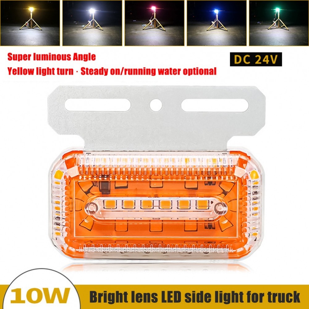Acrylic LED Truck Side Signal Light 24V Turning Lamp for Night ...