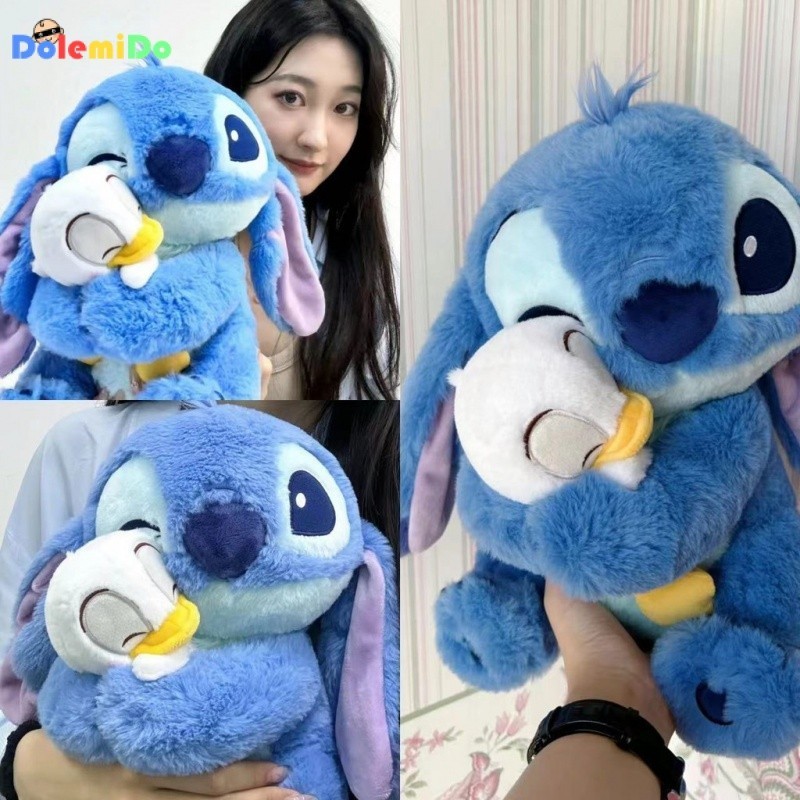 Sách Nhỏ Đỏ Bán Chạy Ôm Vịt Donald Stitch Ôm Vịt Stitch Búp Bê Hoa Anh ...