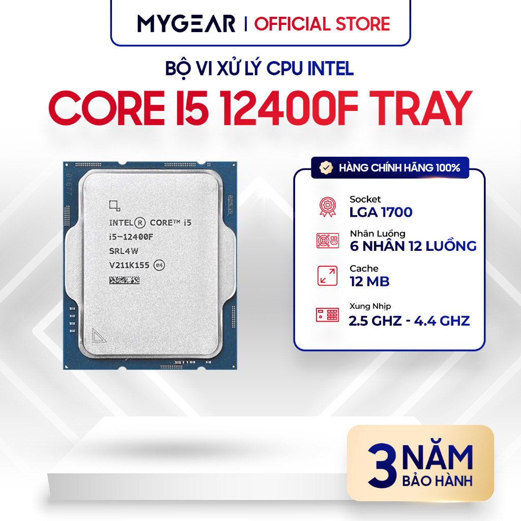 Tổng hợp CPU Intel Core I5 / I7 / I3 Tray Nofan - 13400F / 12600KF ...