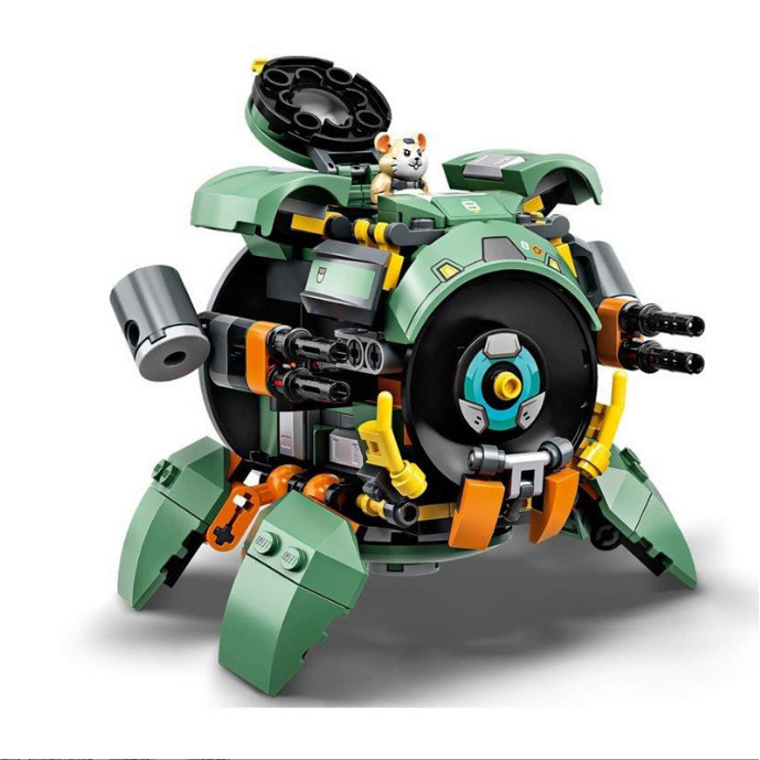 Overwatch phá hủy bóng, mô hình biến dạng hamster, đồ chơi khối xây ...