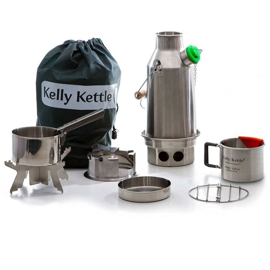 Bếp Củi Cắm Trại Kelly Kettle Trekker Kettle & Kit – 20oz Small ...