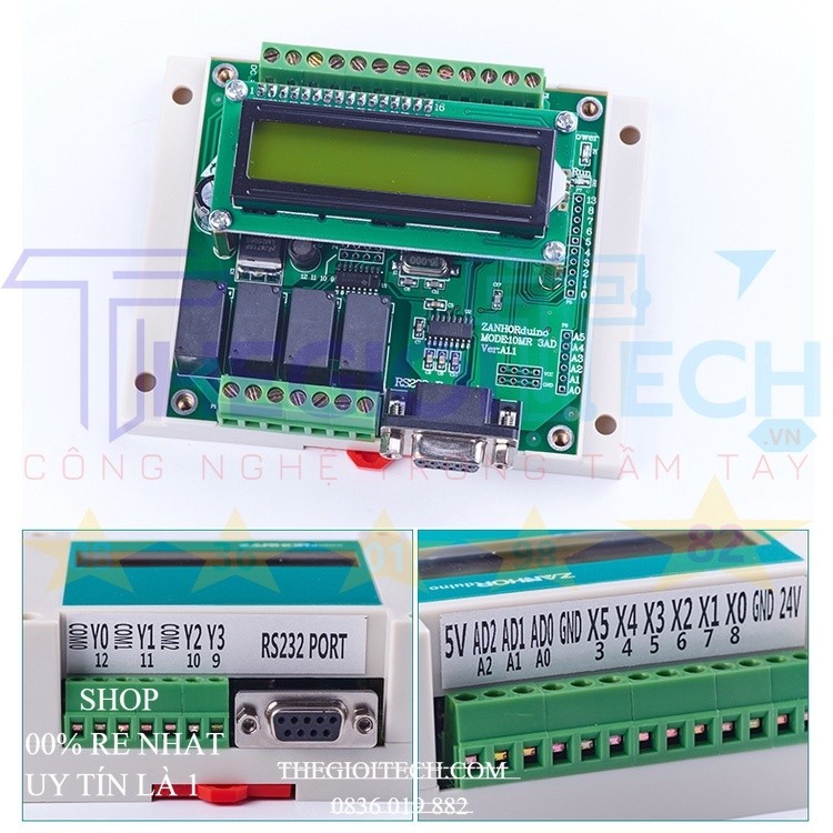 Bảng điều khiển công nghiệp Bộ điều khiển lập trình PLC Arduino UNO ...