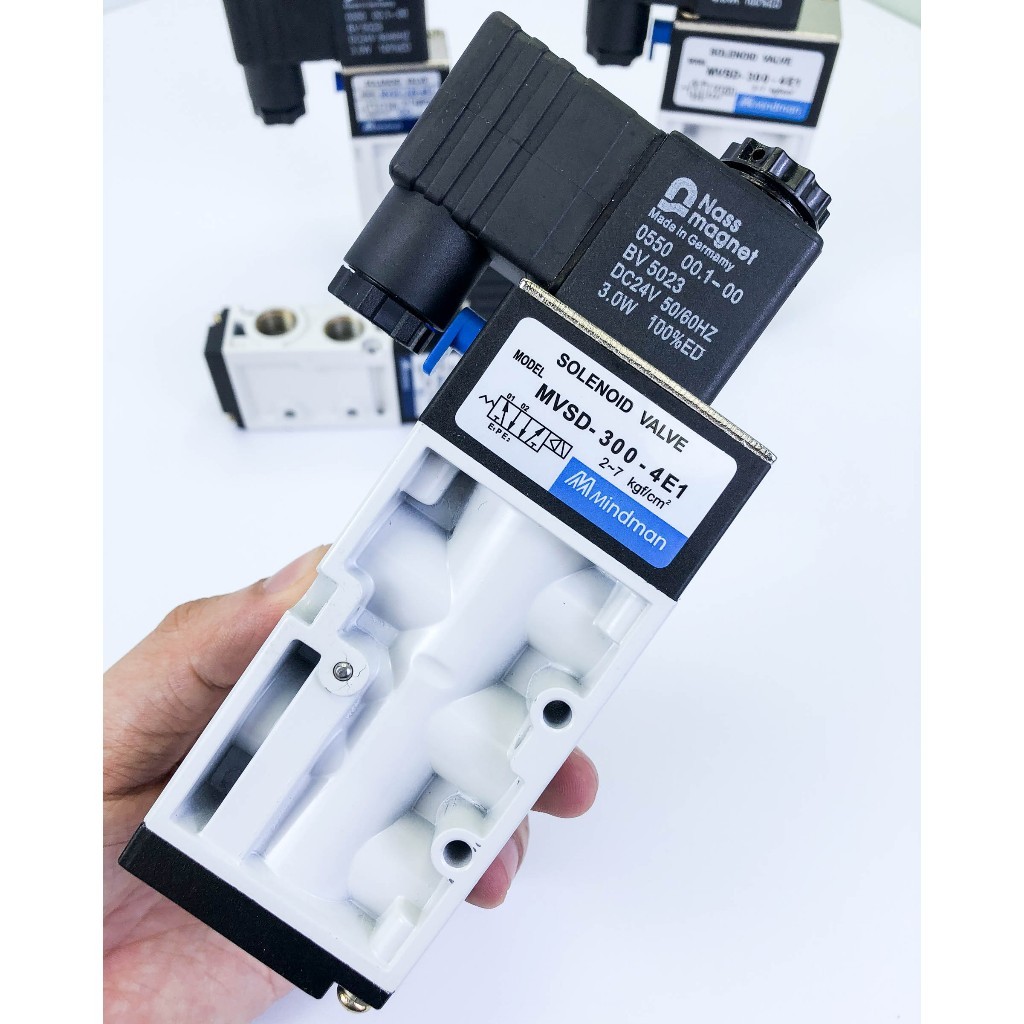 Van điện từ MVSD-300-4E1 AC220V/ MVSD-300-4E1 DC24V - Van điện từ khí ...