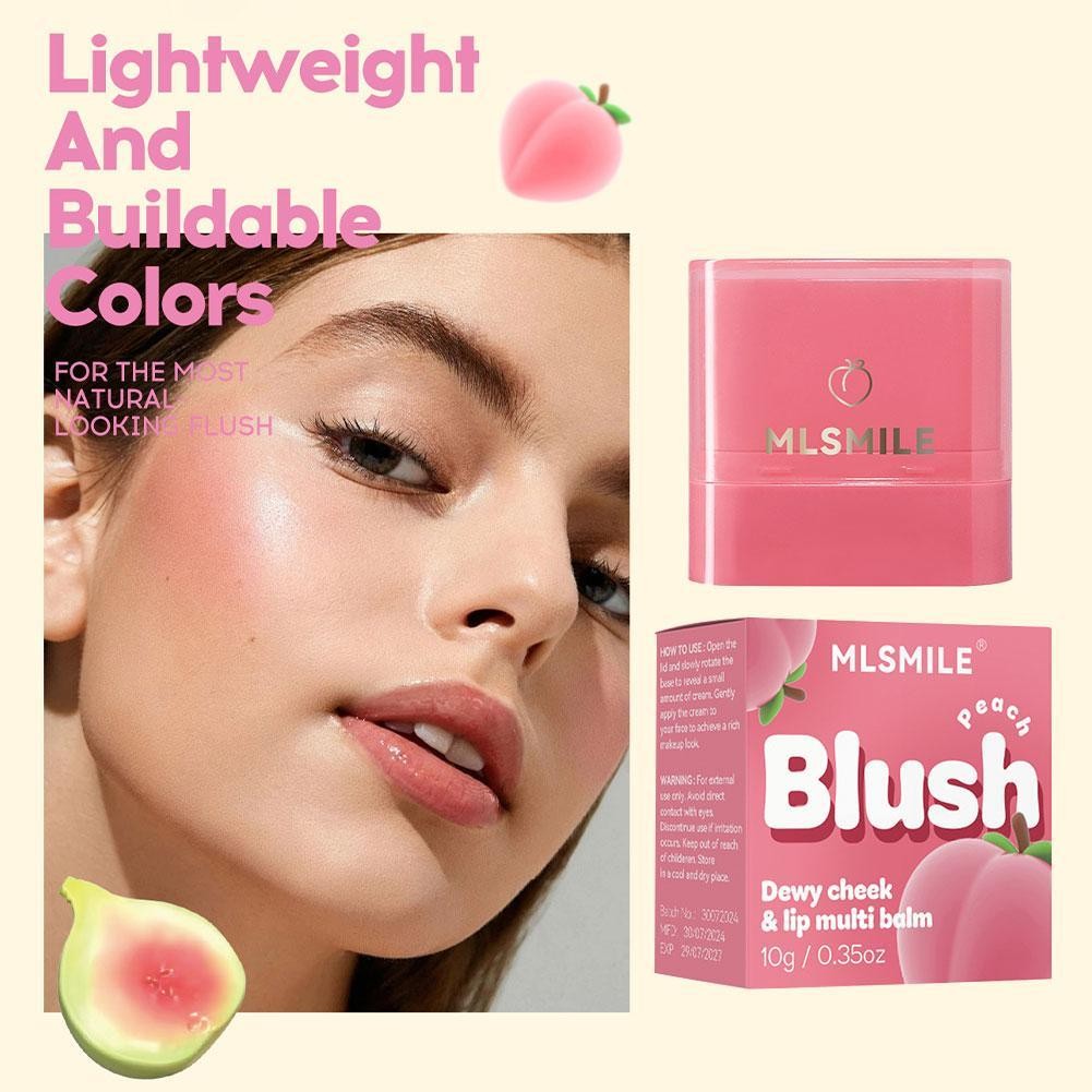 Kitpipipi Mlsmile Fruit Blush Stick 2 Trong 1 Son Môi Dễ Tô Màu Rouge ...