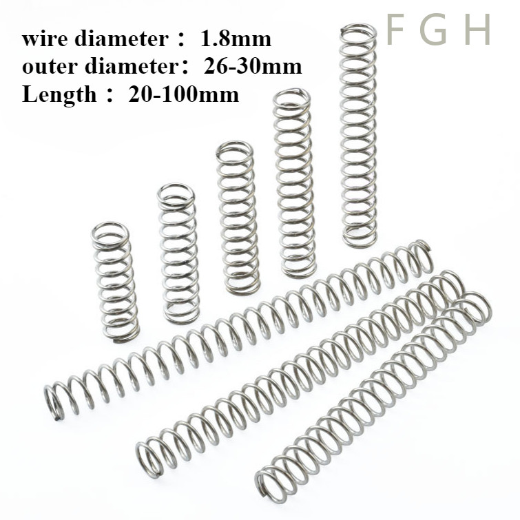 [Fghyt-1] Lò xo nén inox 304 (đường kính dây 1.8mm, đường kính ngoài26 ...