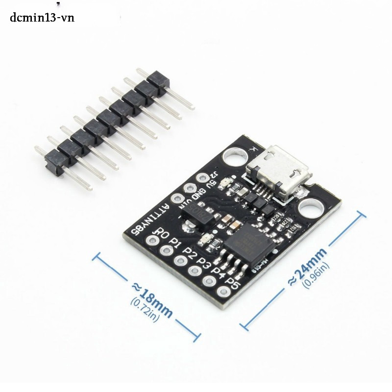Attiny Attiny85 Digispark Kickstarter Micro USB Development Board Modul ...