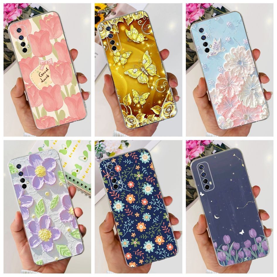 Dành Cho Realme 7 4G 5G Ốp Lưng RMX2111 RMX2151 RMX2163 Vỏ Chống Sốc ...