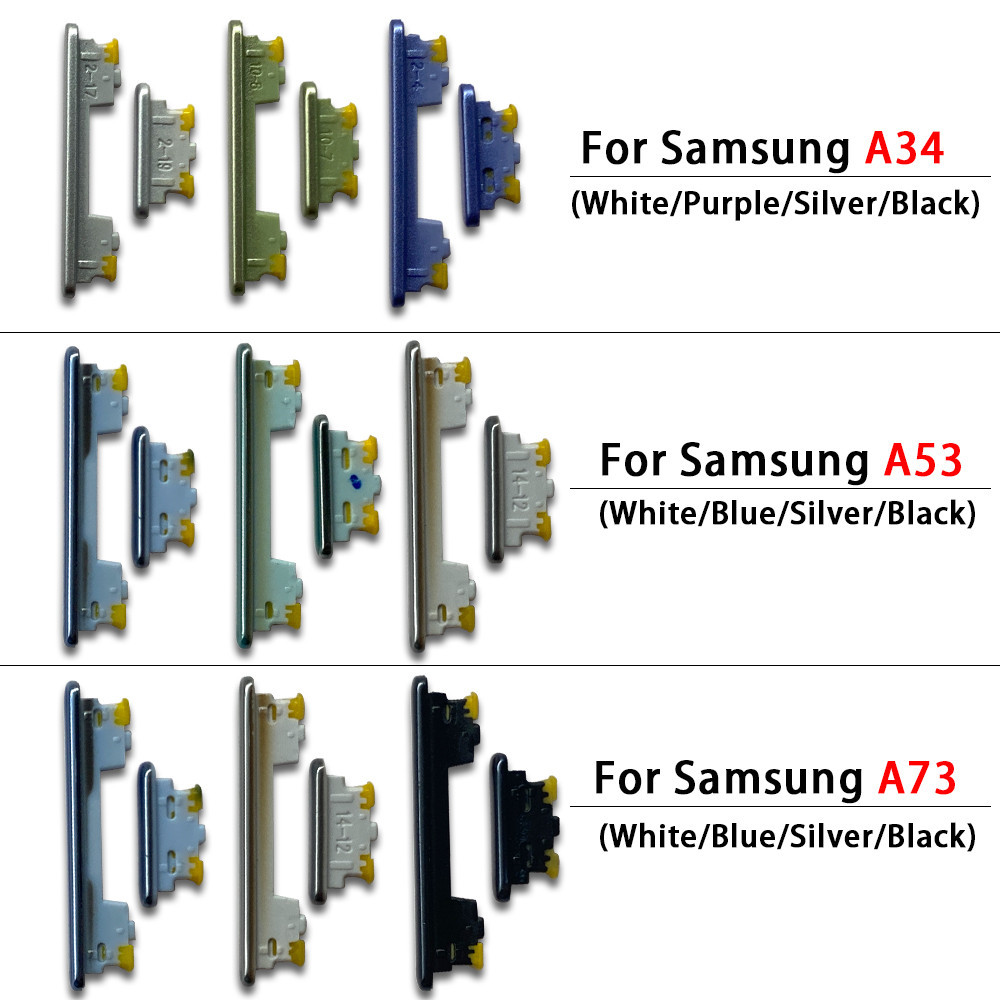 Bộ phận thay thế sửa chữa nút nguồn và nút âm lượng MỚI cho Samsung A33 ...