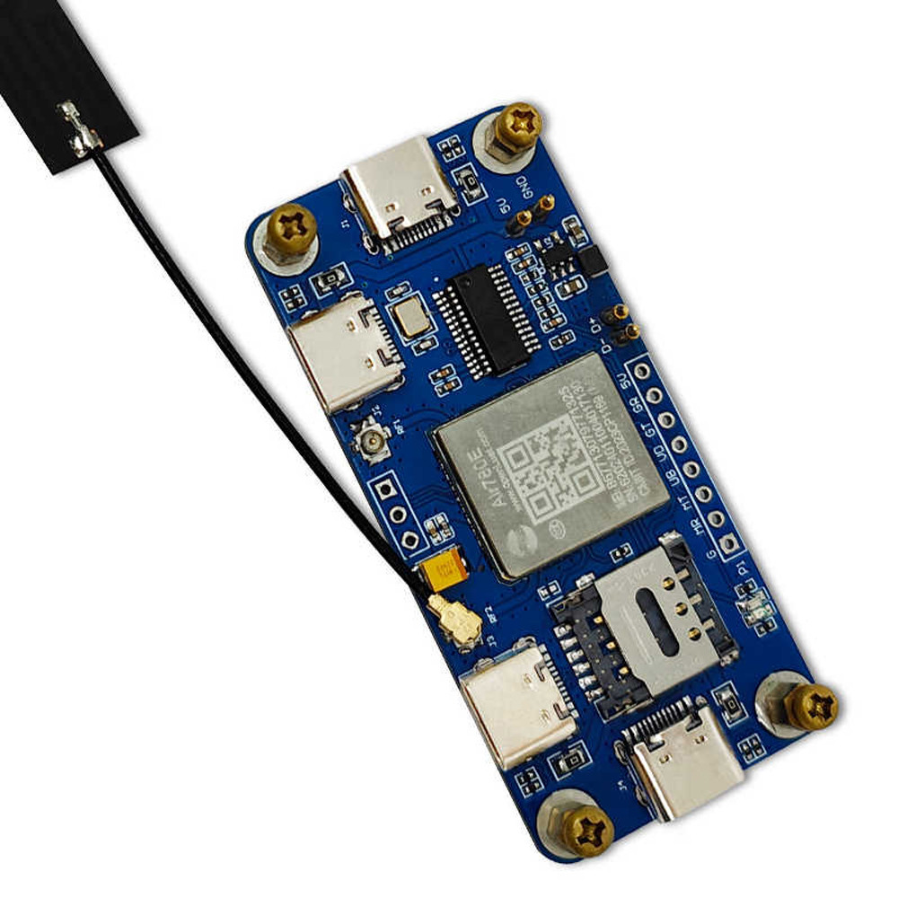 Bảng mở rộng HUB 4G Air780e Mô-đun mạng 4G CAT1 LTE Ethernet Board cho ...